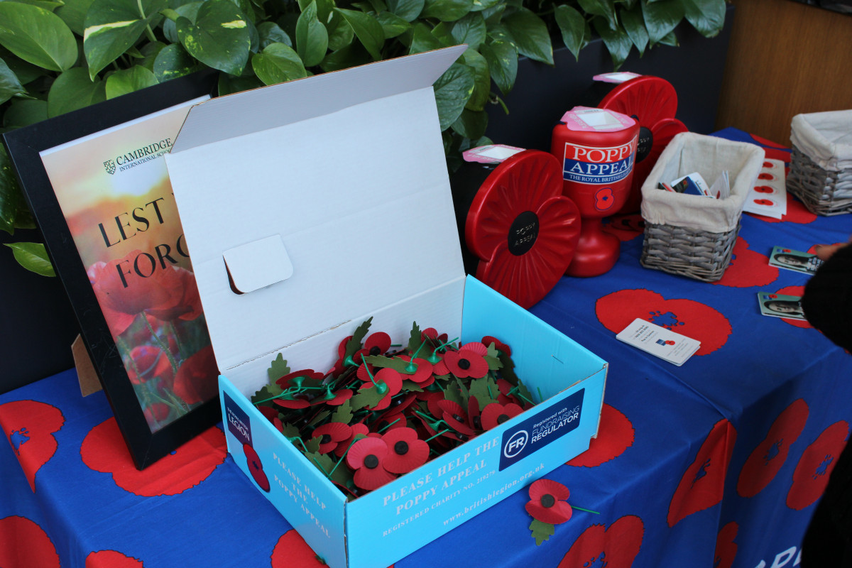 Poppy Appeal 2021 | Gallery | Cambridge International School